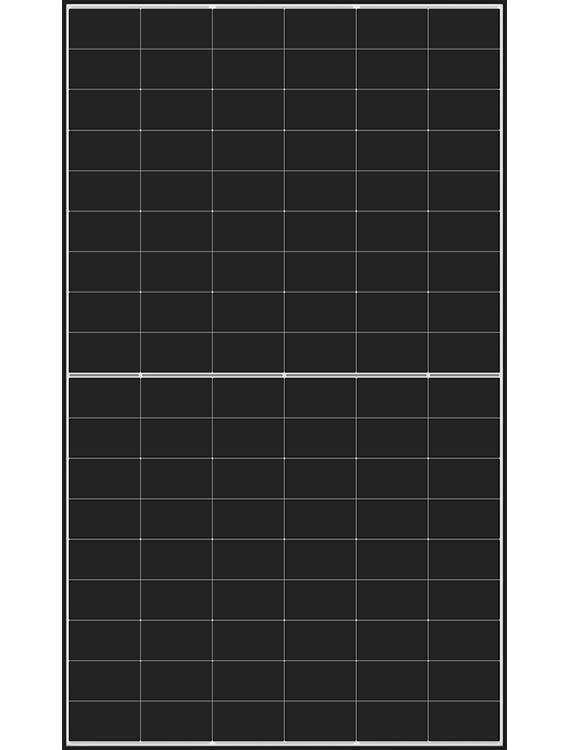 ECO LINE PRIME 475-495W | BLACK WHITE - Solar module - LUXOR SOLAR